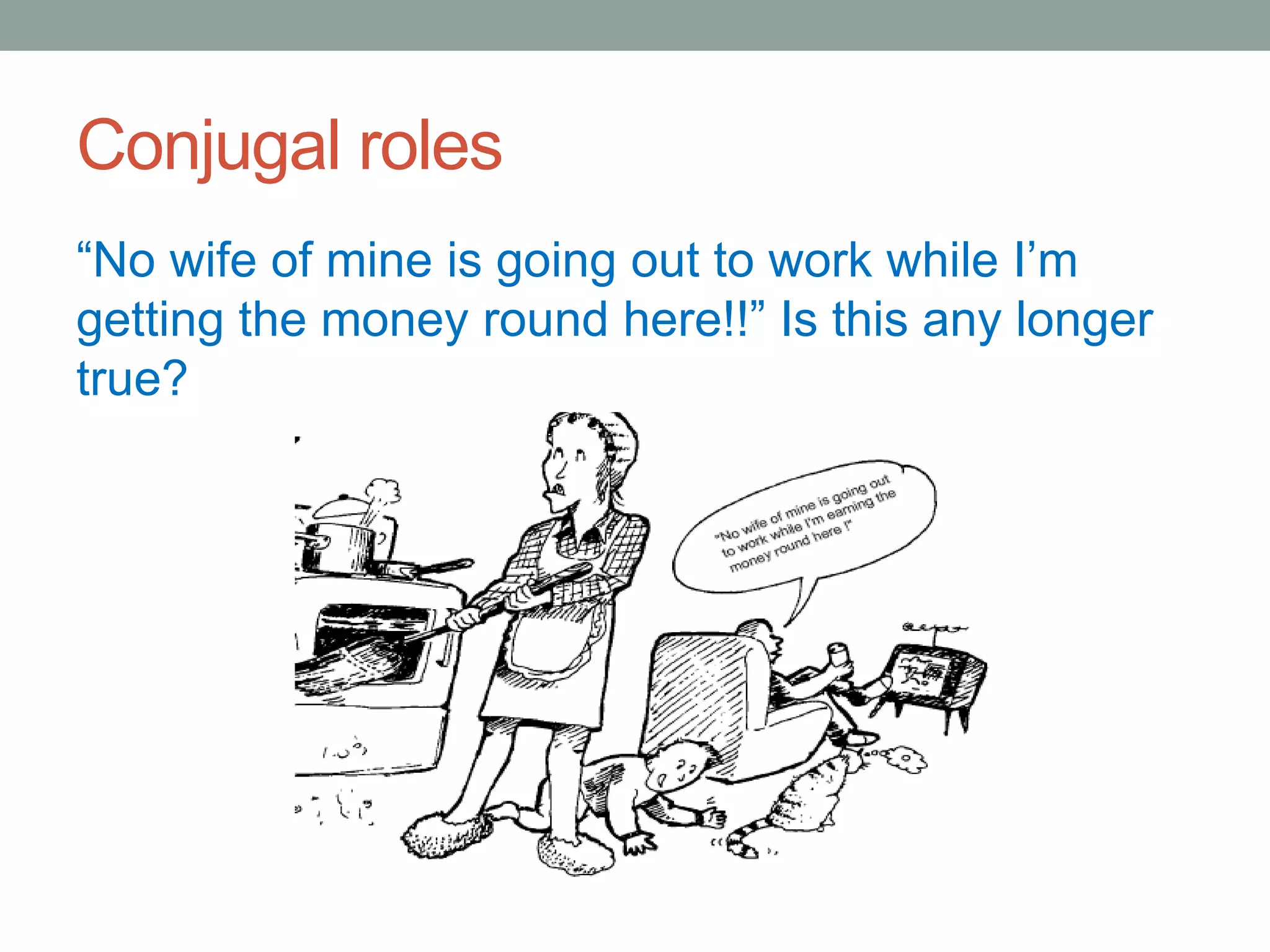 Conjugal roles | PPT