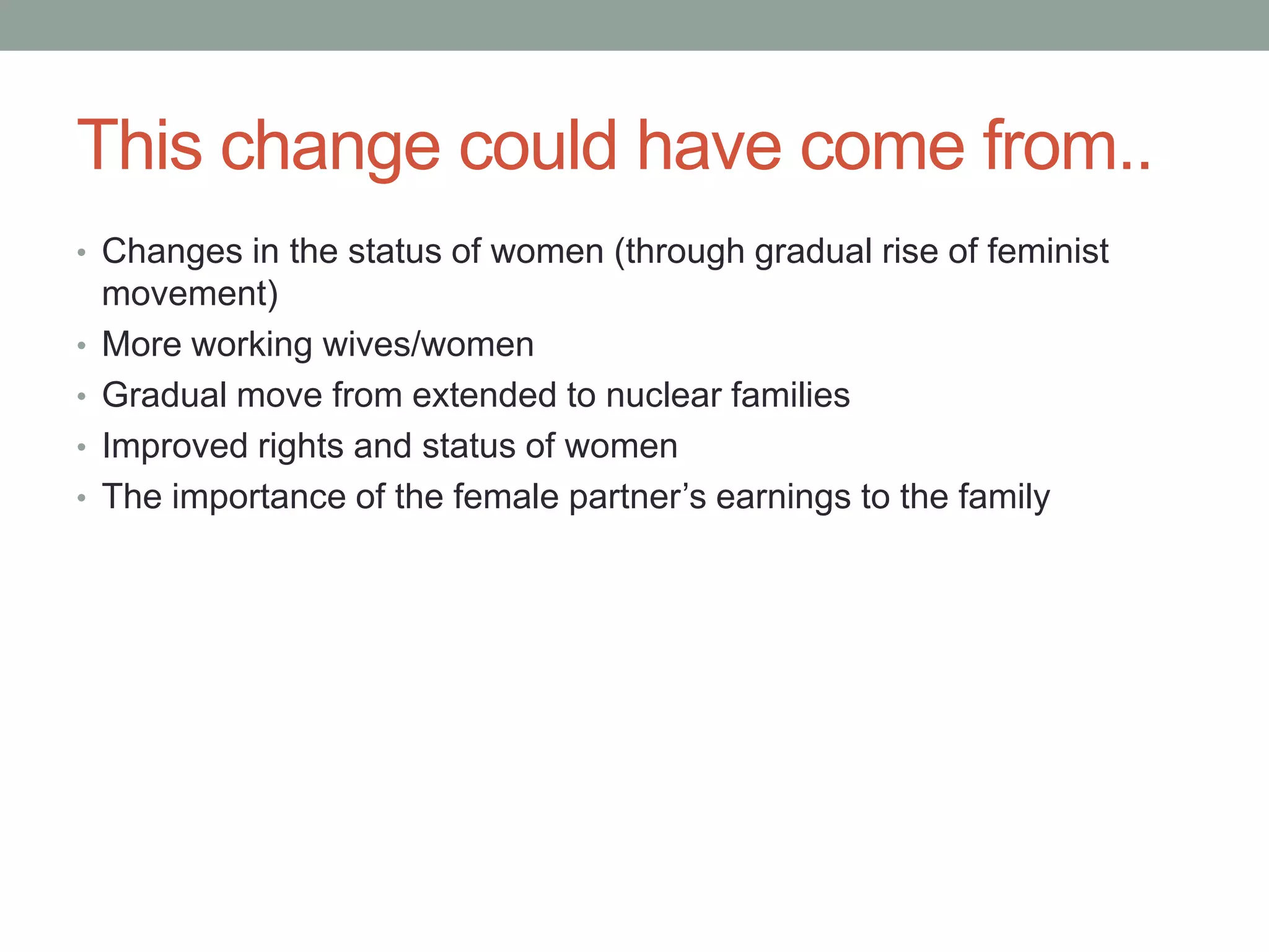 Conjugal roles | PPT