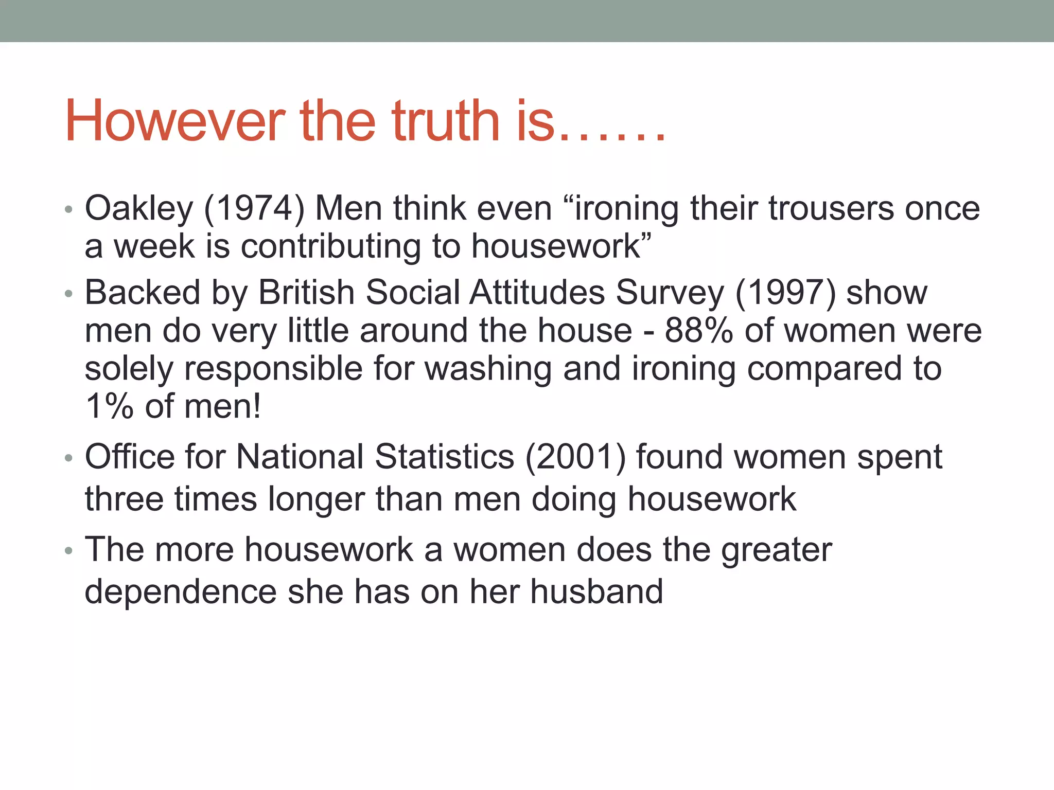 Conjugal roles | PPT