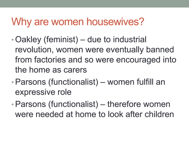 Conjugal roles | PPT