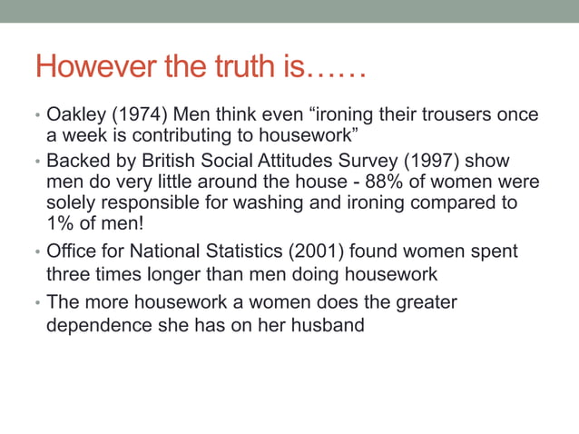 Conjugal roles | PPT
