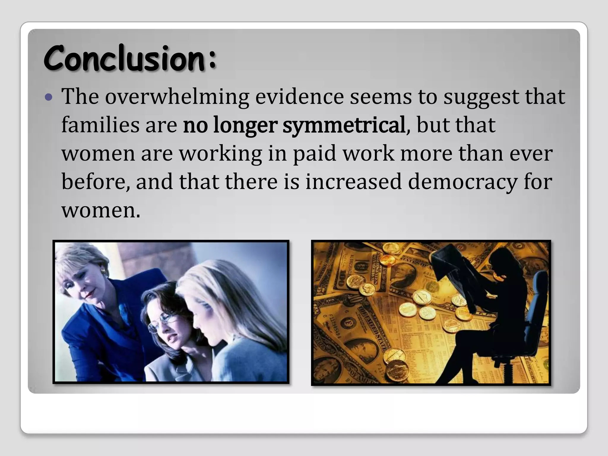 Conjugal roles, Family | PPTX