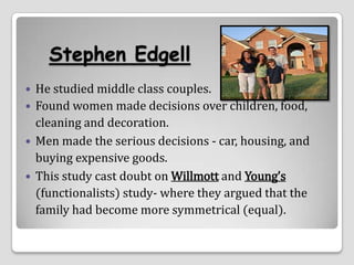 Conjugal roles, Family | PPTX | Marriage and Civil Unions | Family and ...