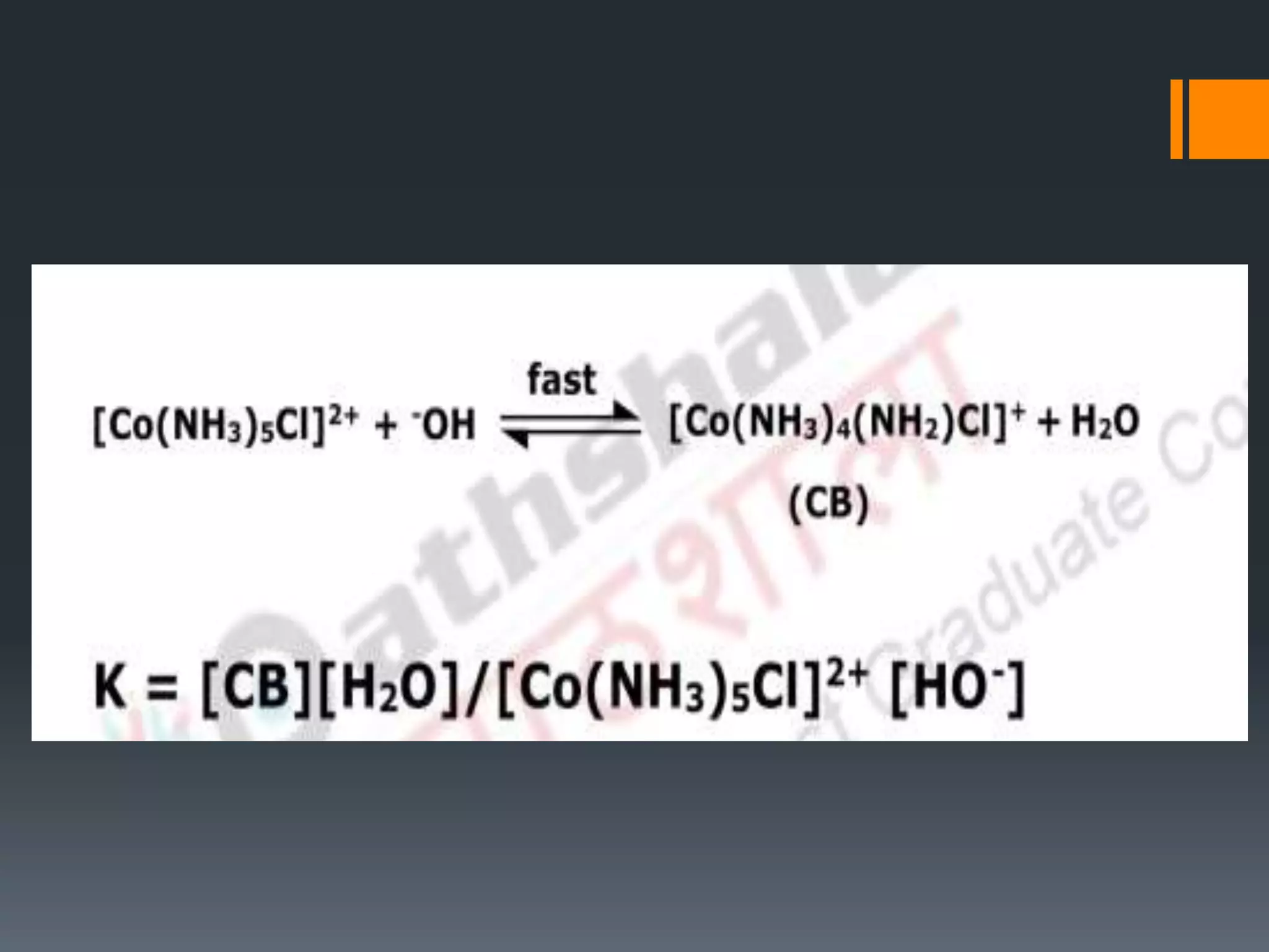 Conjugate base mechanism | PPTX