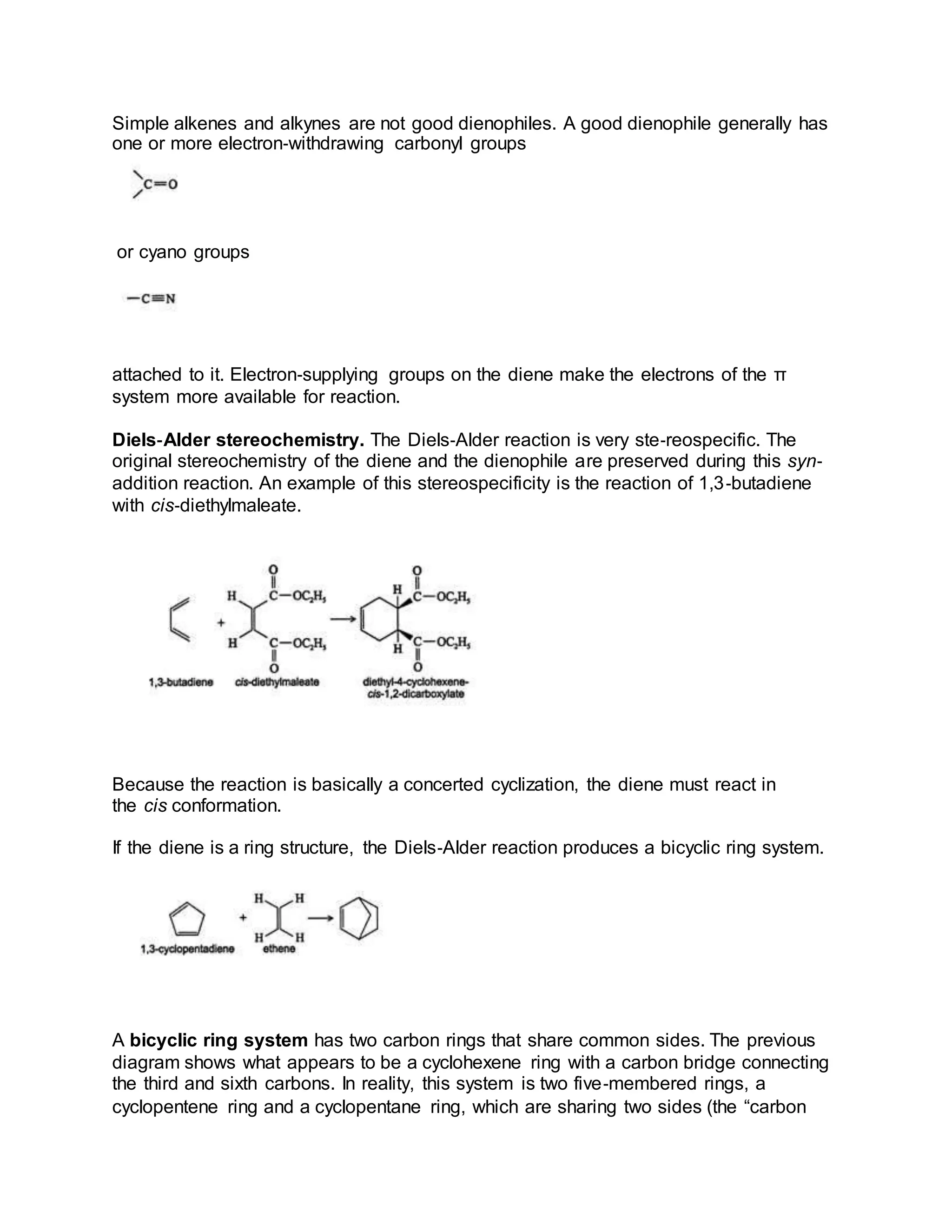 Conjugated dienes | DOCX