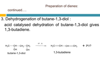 Conjugated dienes | PPTX