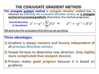 Conjugate direction methods | PPT