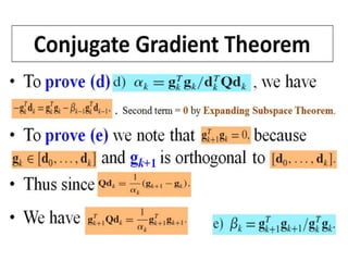 Conjugate direction methods | PPT