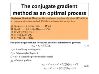 Conjugate direction methods | PPT