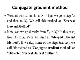 Conjugate direction methods | PPT