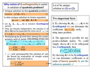 Conjugate direction methods | PPT