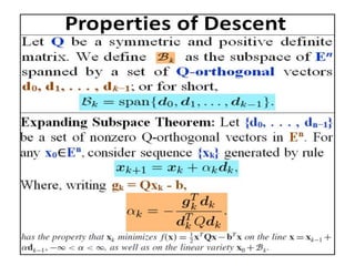 Conjugate direction methods | PPT