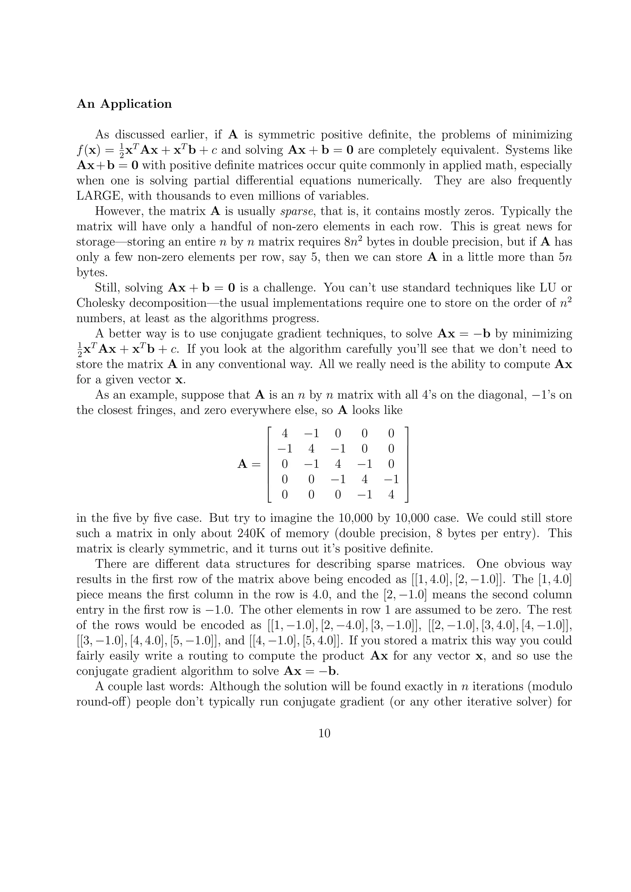 Conjugate Gradient Methods | PDF | Physics | Science