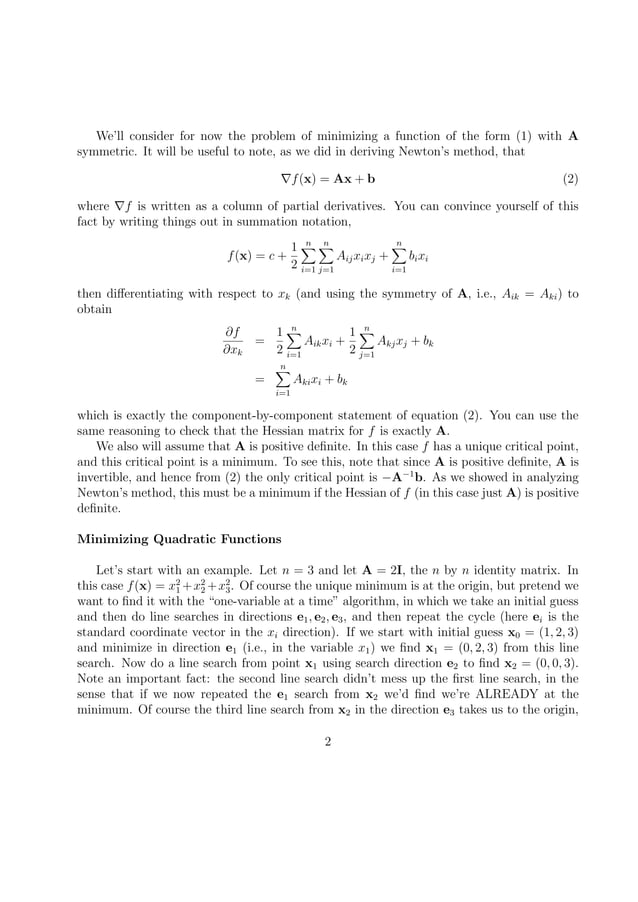 Conjugate Gradient Methods | PDF Conjugate Gradient Methods | PDF