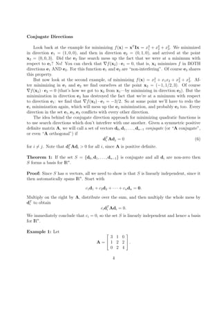 Conjugate Gradient Methods | PDF