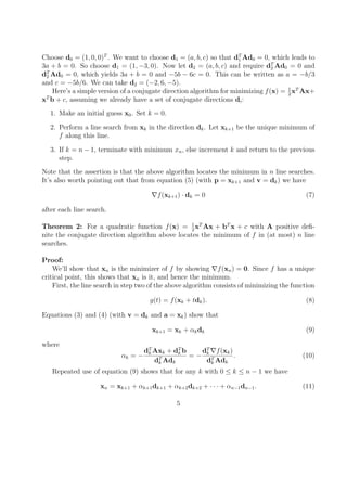 Conjugate Gradient Methods | PDF