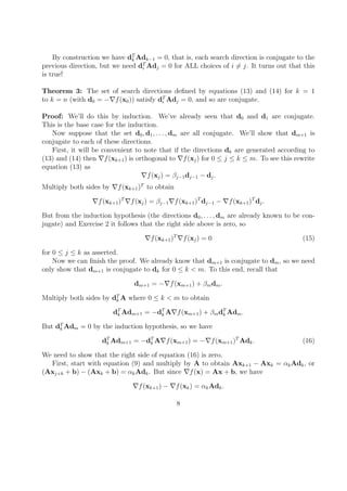 Conjugate Gradient Methods | PDF