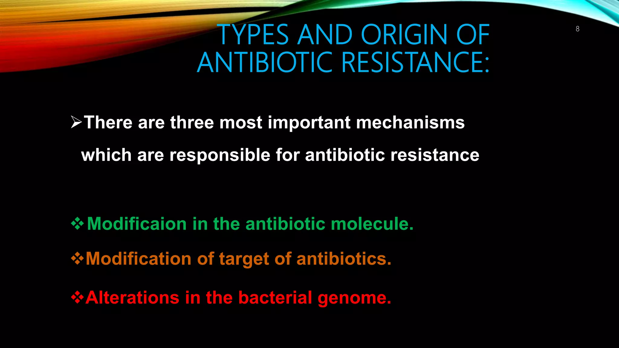 Conjugation, transposition and antibiotic resistance | PPTX