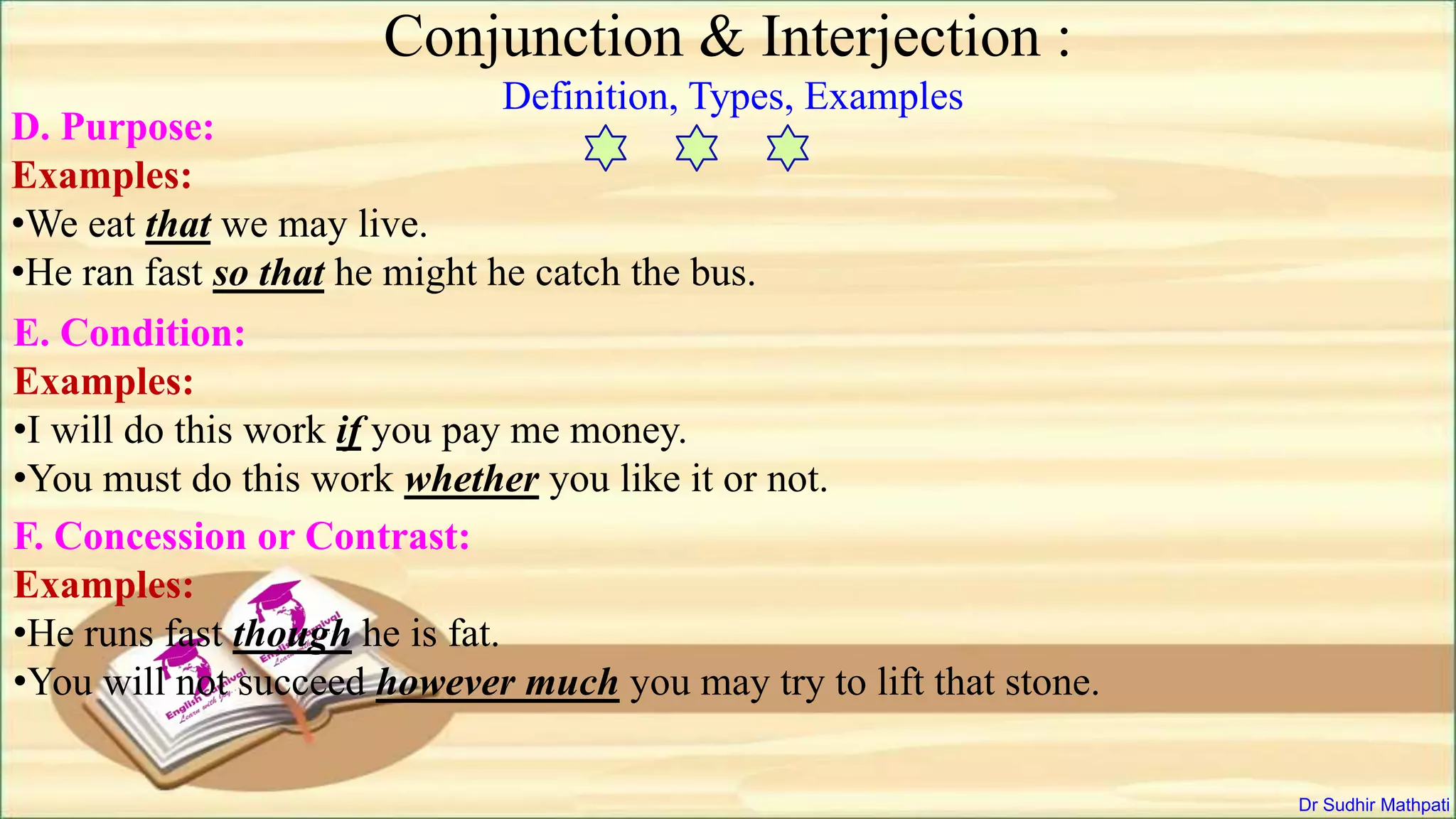 Conjuncion&interjection | PPT