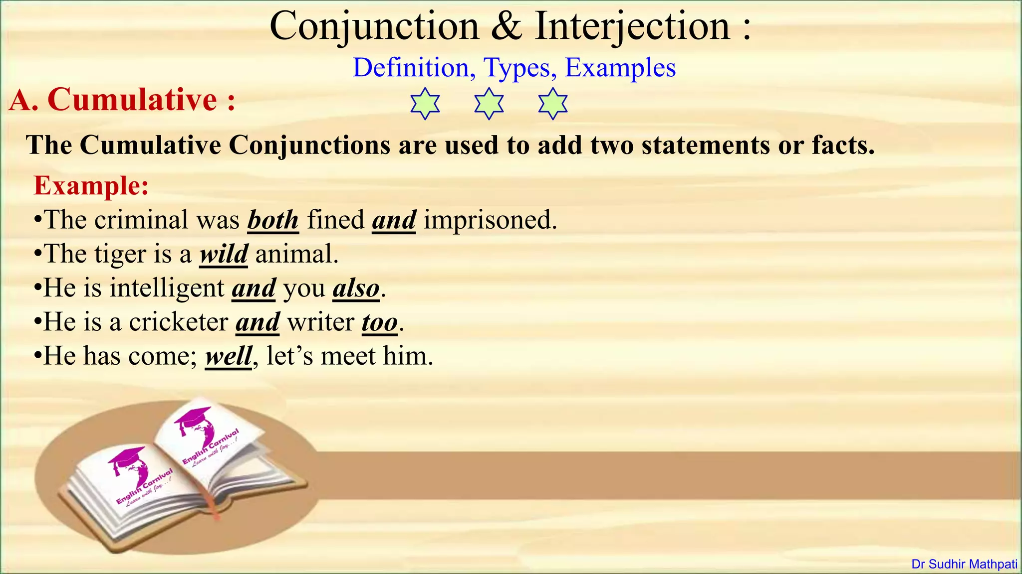 Conjuncion&interjection | PPT
