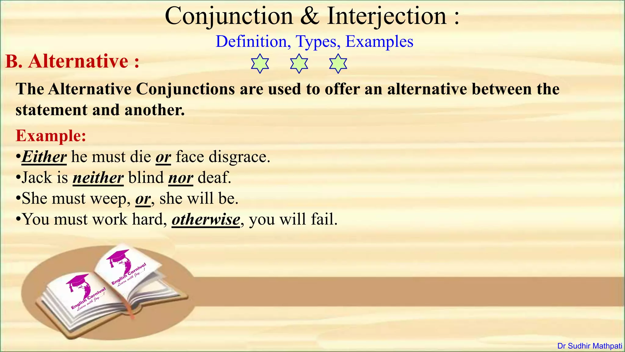 Conjuncion&interjection | PPT