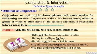 Conjuncion&interjection | PPT
