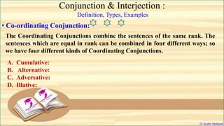 Conjuncion&interjection | PPT