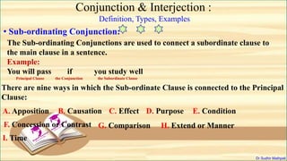 Conjuncion&interjection | PPT