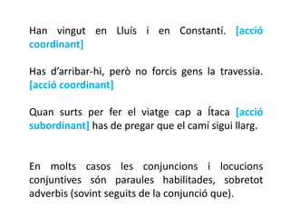 Conjuncions | PPTX