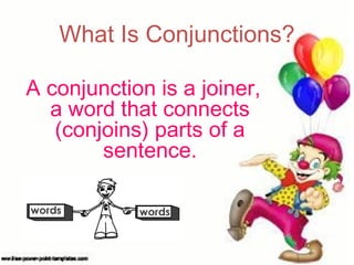 Academic English Project - Conjunction | PPT