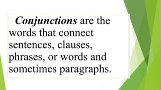 Conjunction | PPTX