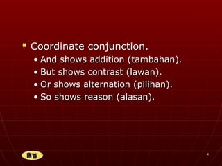 Conjunction Conjunction Conjunction Conjunction | PPT