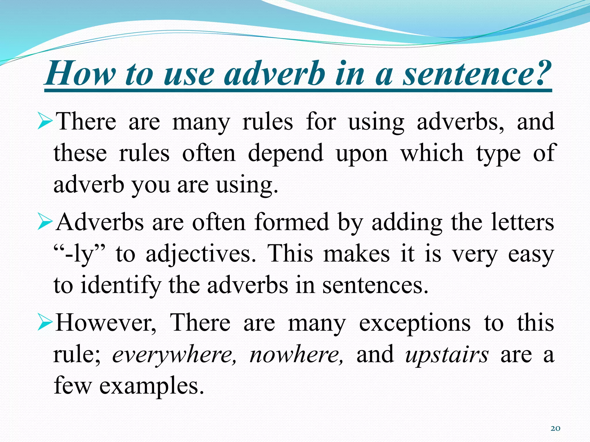 Conjunction, adverb and interjection | PPTX