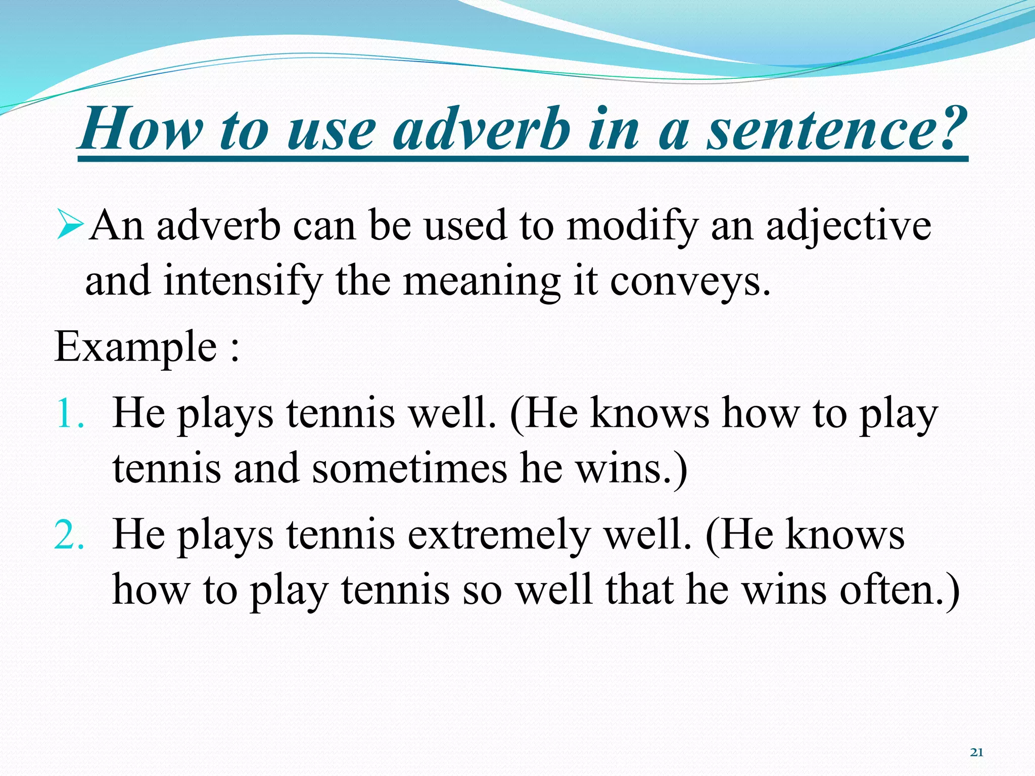 Conjunction, adverb and interjection | PPTX