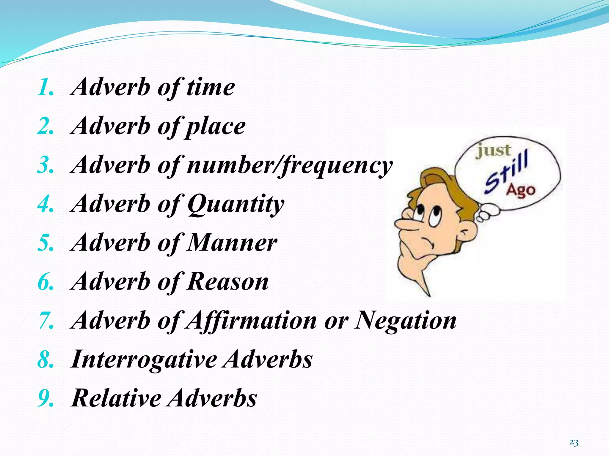 Conjunction, adverb and interjection | PPTX