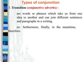 conjunction in English Grammar by Ebad.ppt
