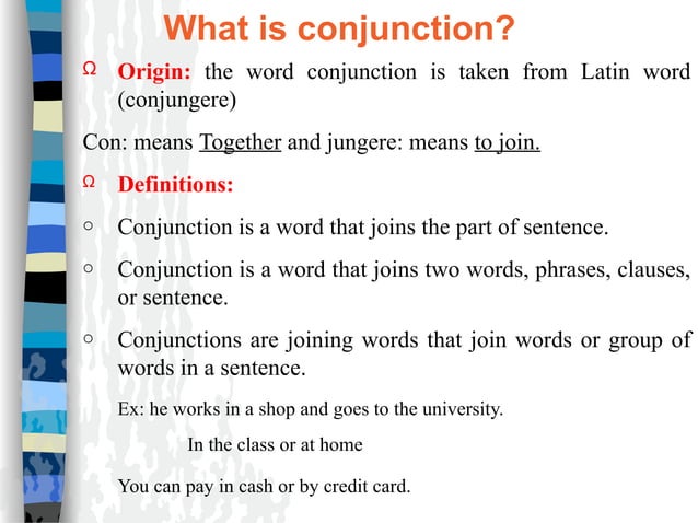 conjunction in English Grammar by Ebad.ppt