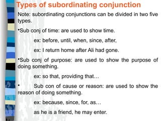 conjunction in English Grammar by Ebad.ppt