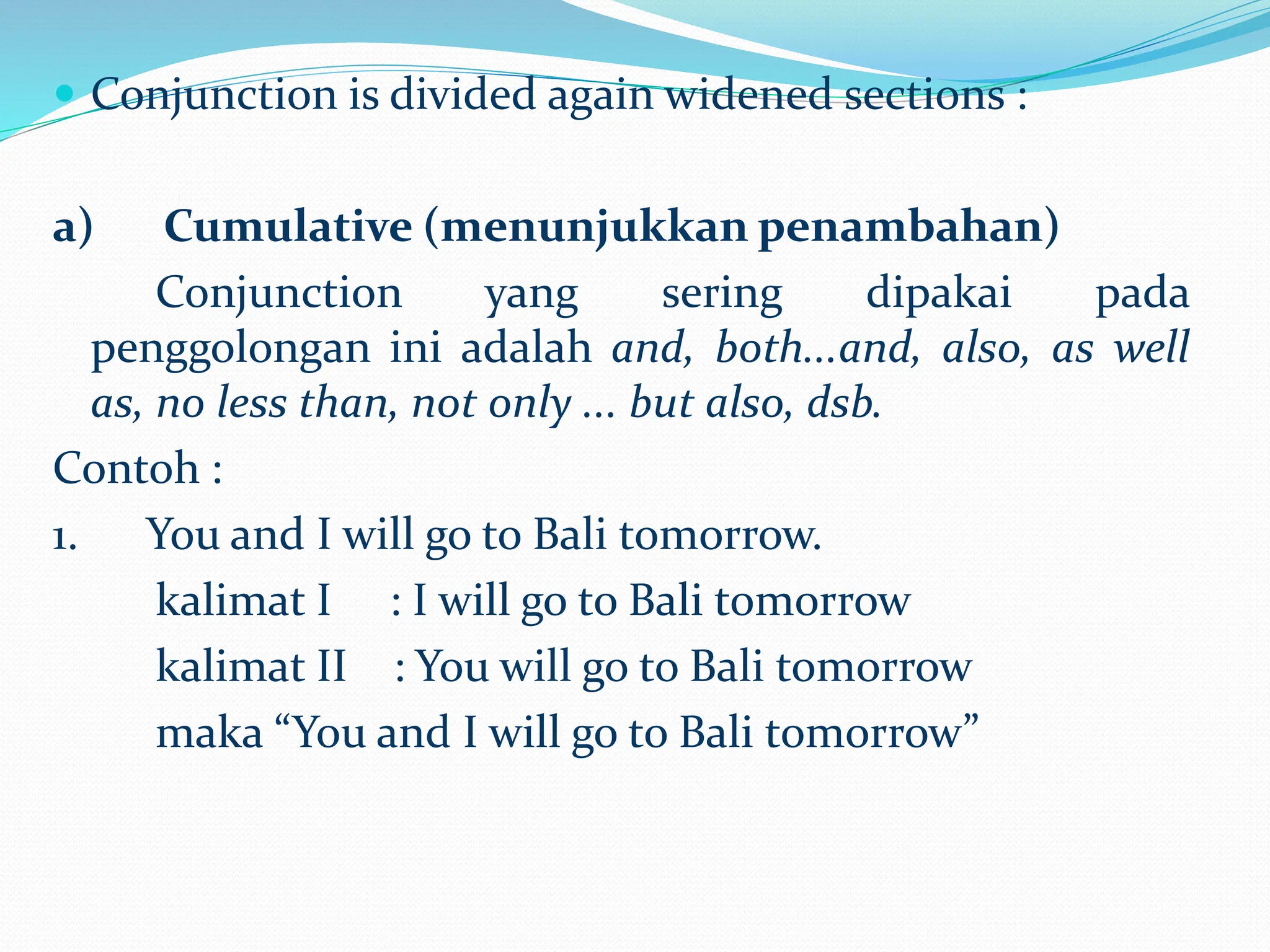 conjunction_by_group_3_pmm5.pptx . type of conjunction | PPT