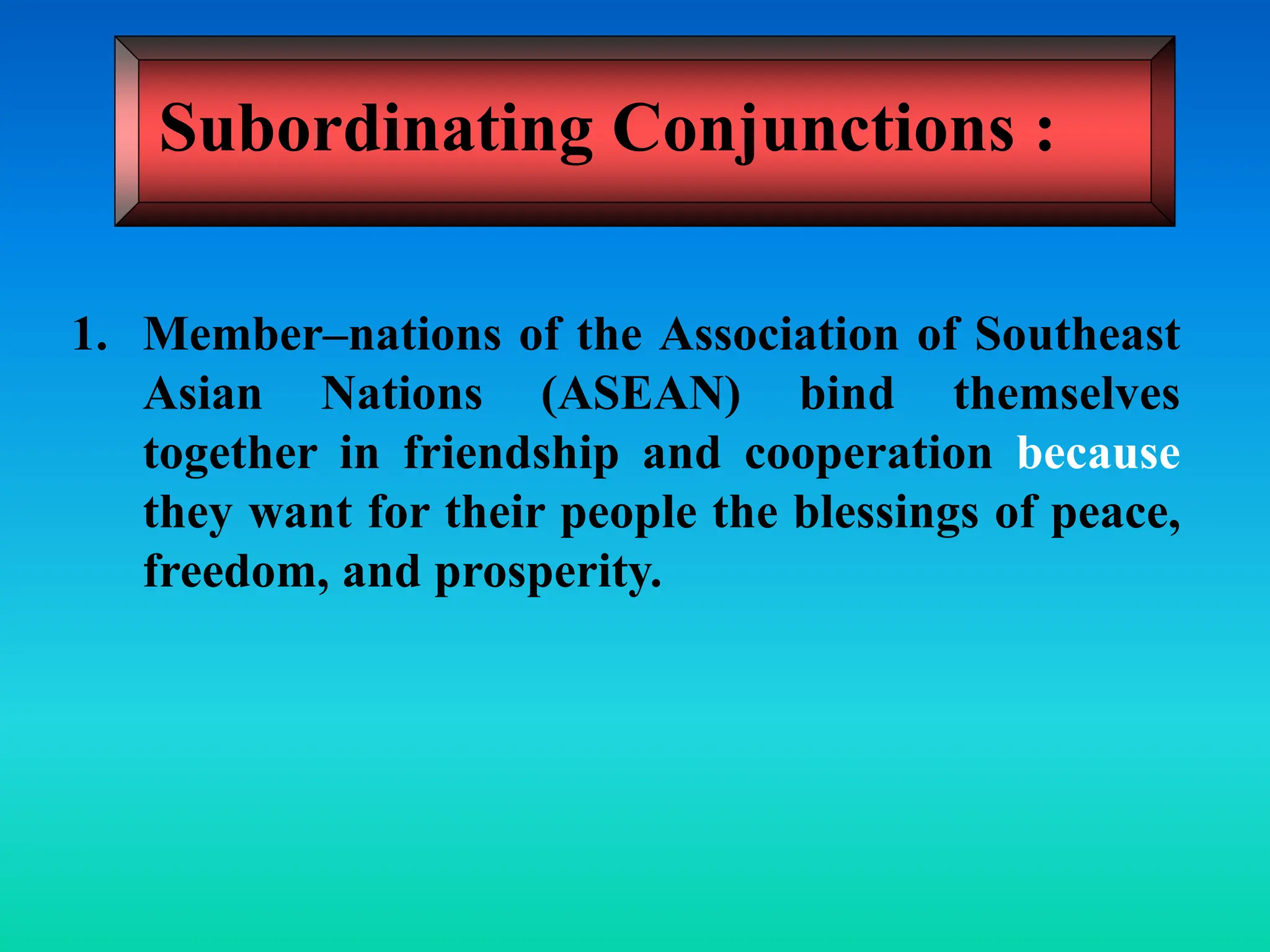 CONJUNCTION LESSON for English 10 Quarter 2.ppt