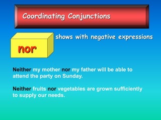 CONJUNCTION LESSON for English 10 Quarter 2.ppt