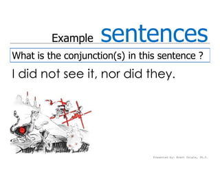 Conjunction Lesson with Example Sentences | PDF
