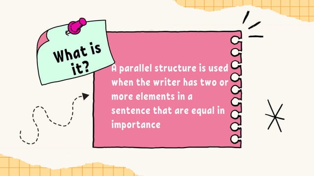 GRAMMAR TOPIC: CONJUNCTION PARALLEL STRUCTURE | PPTX
