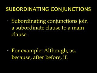 Conjunctions | PPT