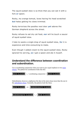 Conjunctions | DOCX
