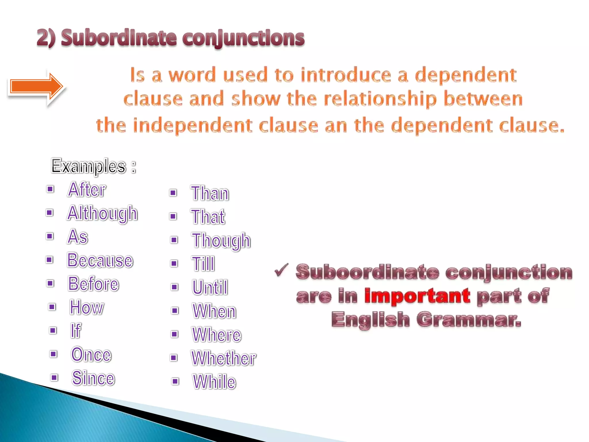 Conjunctions | PPTX