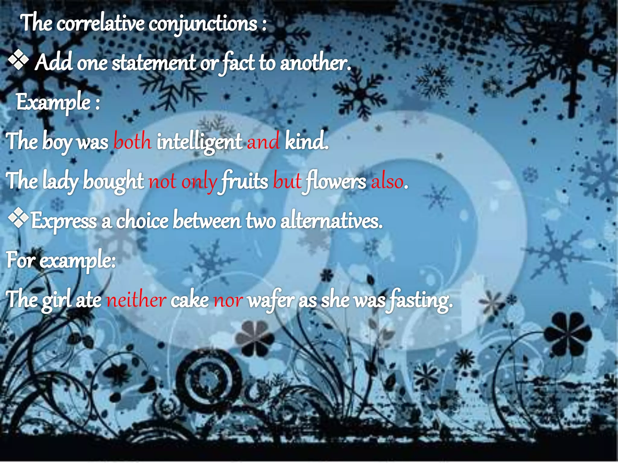 Conjunctions | PPTX