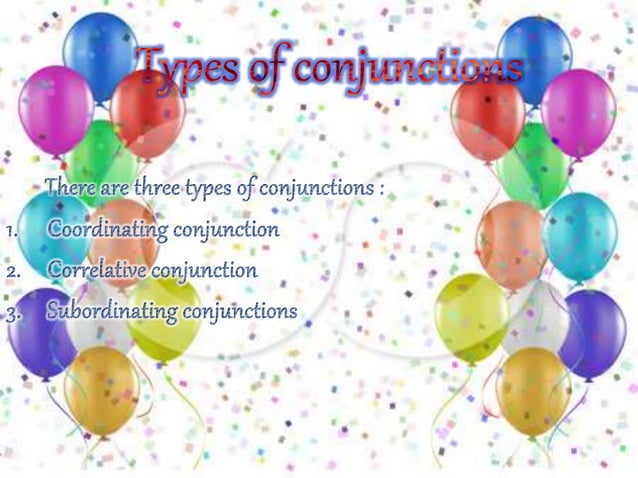 Conjunctions | PPT