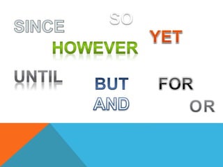 Conjunctions | PPTX