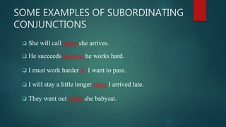 Conjunctions | PPTX
